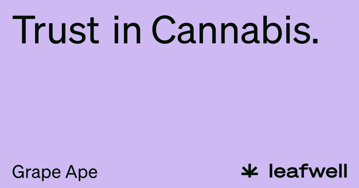 Grape Ape Marijuana Strain